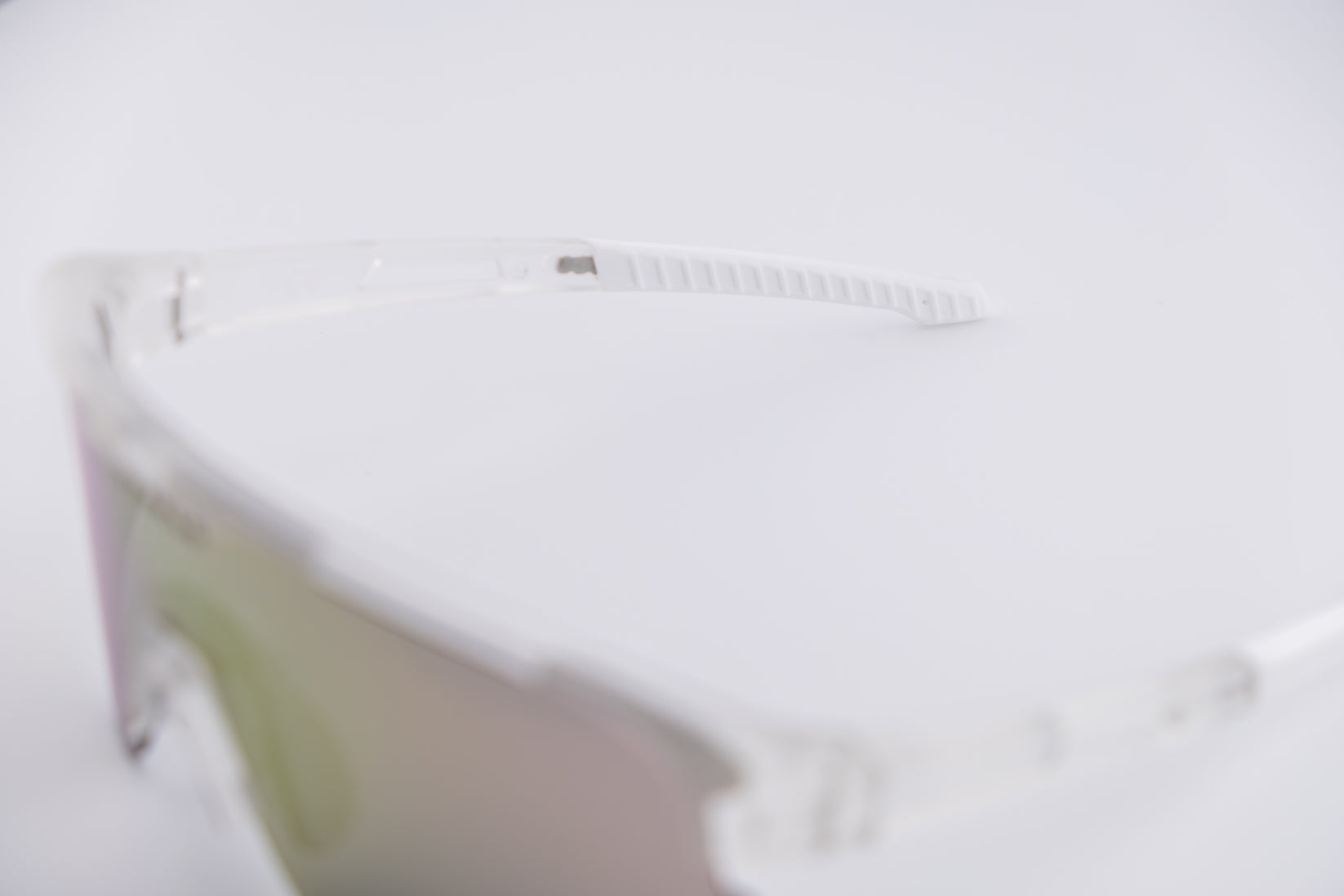 Aero Raske Briller Dame - Transparent Rosa Polariserte Solbriller – STEKLO